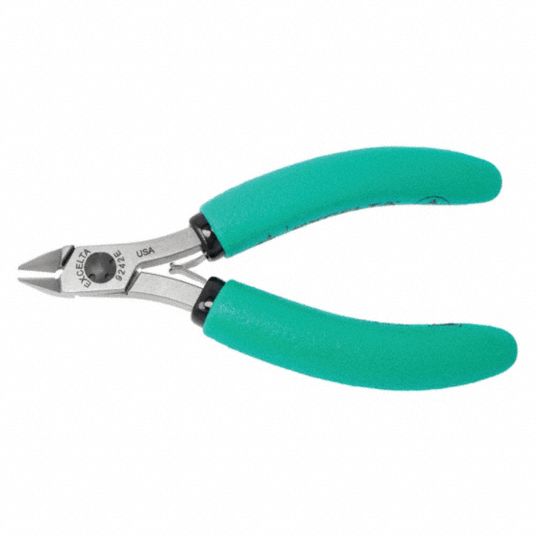 Flush, Straight, Diagonal Cutting Plier - 32NF20|9242E - Grainger
