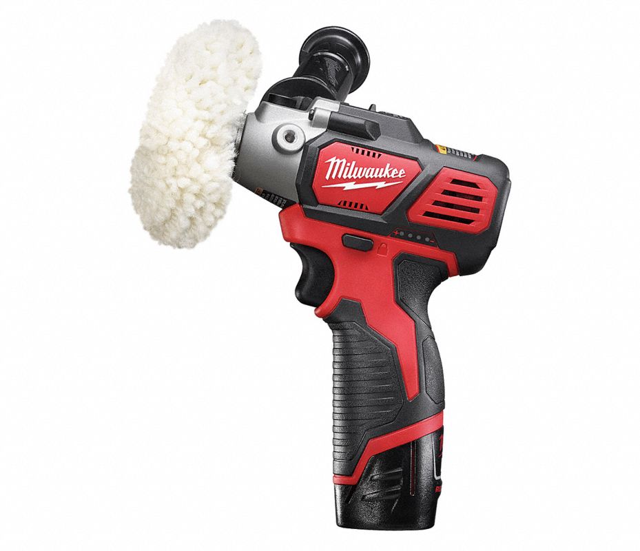 MILWAUKEE Kit de Pulidora Inalámbrica, 3", 8300 rpm - 28W810 | 2438-22 ...