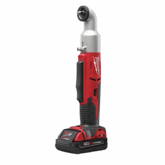 MILWAUKEE, 3/8 in Drive Size, 60 ft-lb Fastening Torque, Impact Wrench ...