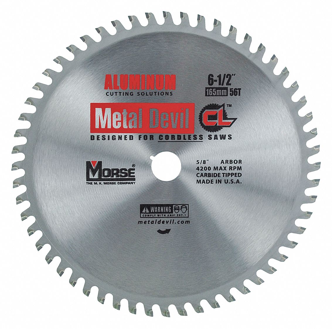 Circular Saw Blade, 6 1/2 in Blade Dia. - Grainger