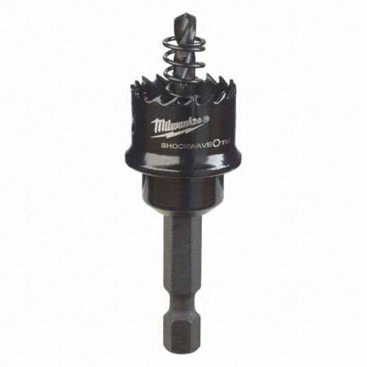 MILWAUKEE Hole Saw: 3/4 in Saw Dia., 8, 1/8 in Max. Cutting Dp - 32PK29|49-56-9805 - Grainger