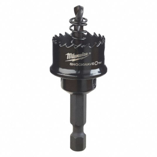 MILWAUKEE Hole Saw: 7/8 in Saw Dia., 8, 1/8 in Max. Cutting Dp - 32PK30|49-56-9810 - Grainger