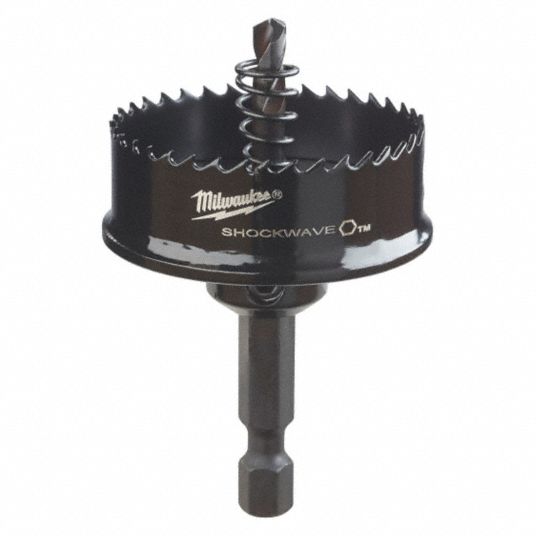 MILWAUKEE Hole Saw: 1 1/2 in Saw Dia., 8, 1/8 in Max. Cutting Dp - 32PK35|49-56-9835 - Grainger