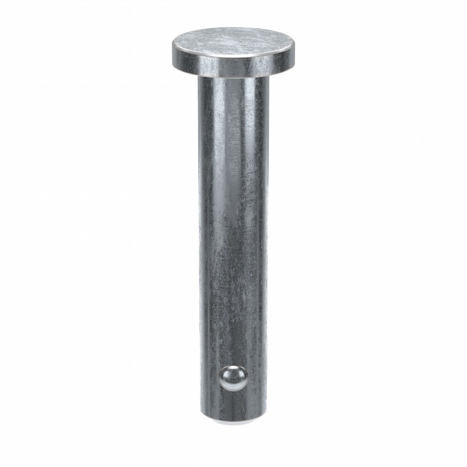 Inch, 3/16 in Pin Dia, Clevis Pin,1 in L,Steel 0.188in dia,PK10 ...
