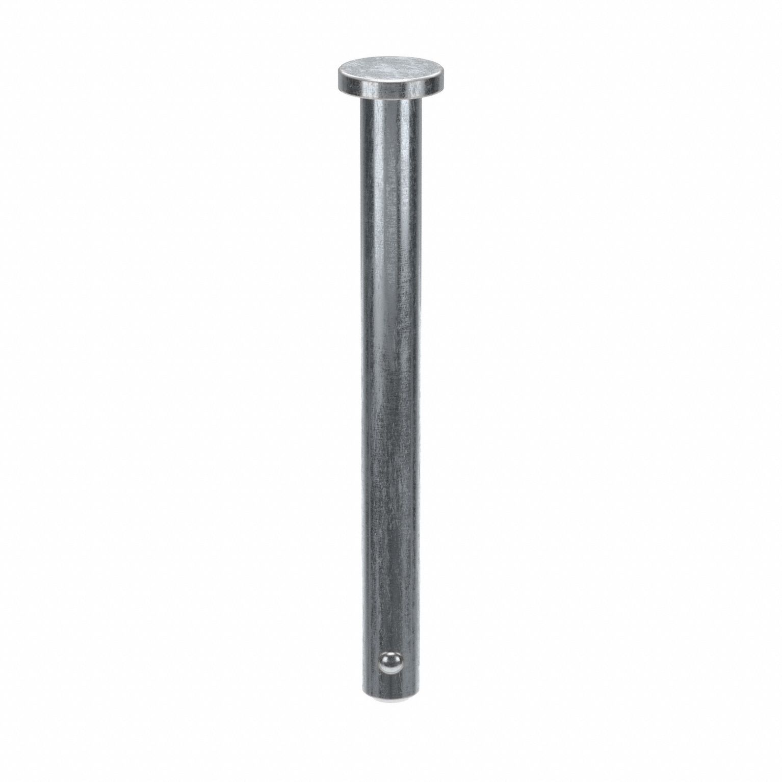 Inch, 3/16 in Pin Dia, Clevis Pin,2 in L,Steel 0.188in dia,PK10 ...