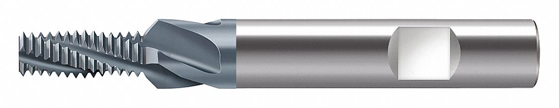 WALTER PROTOTYP, M8 Thread Size, 0.640 in Lg of Cut, Thread Mill ...