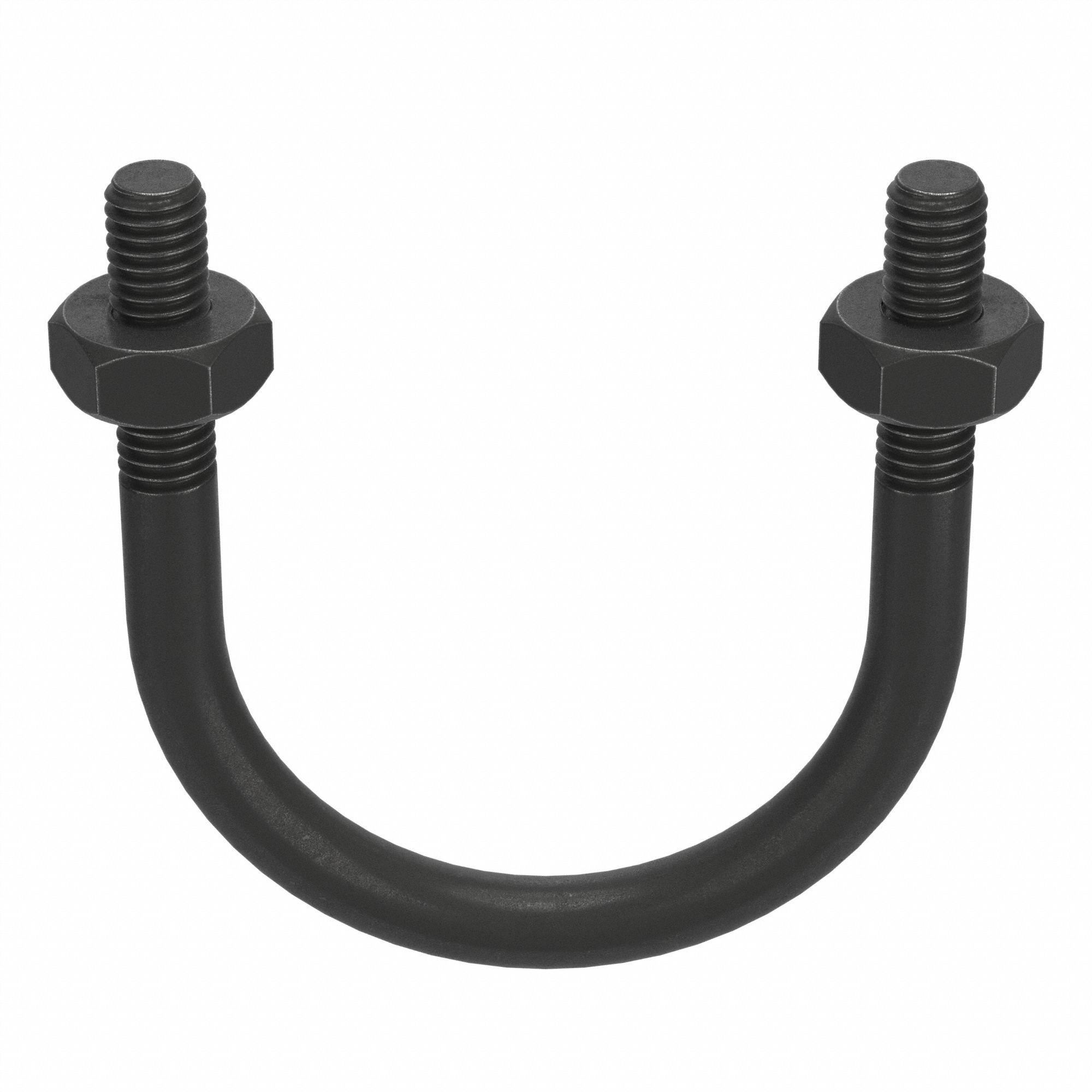 Standard U Bolt Steel Black Oxide 5 16 18 Thread Size 3 In Inside