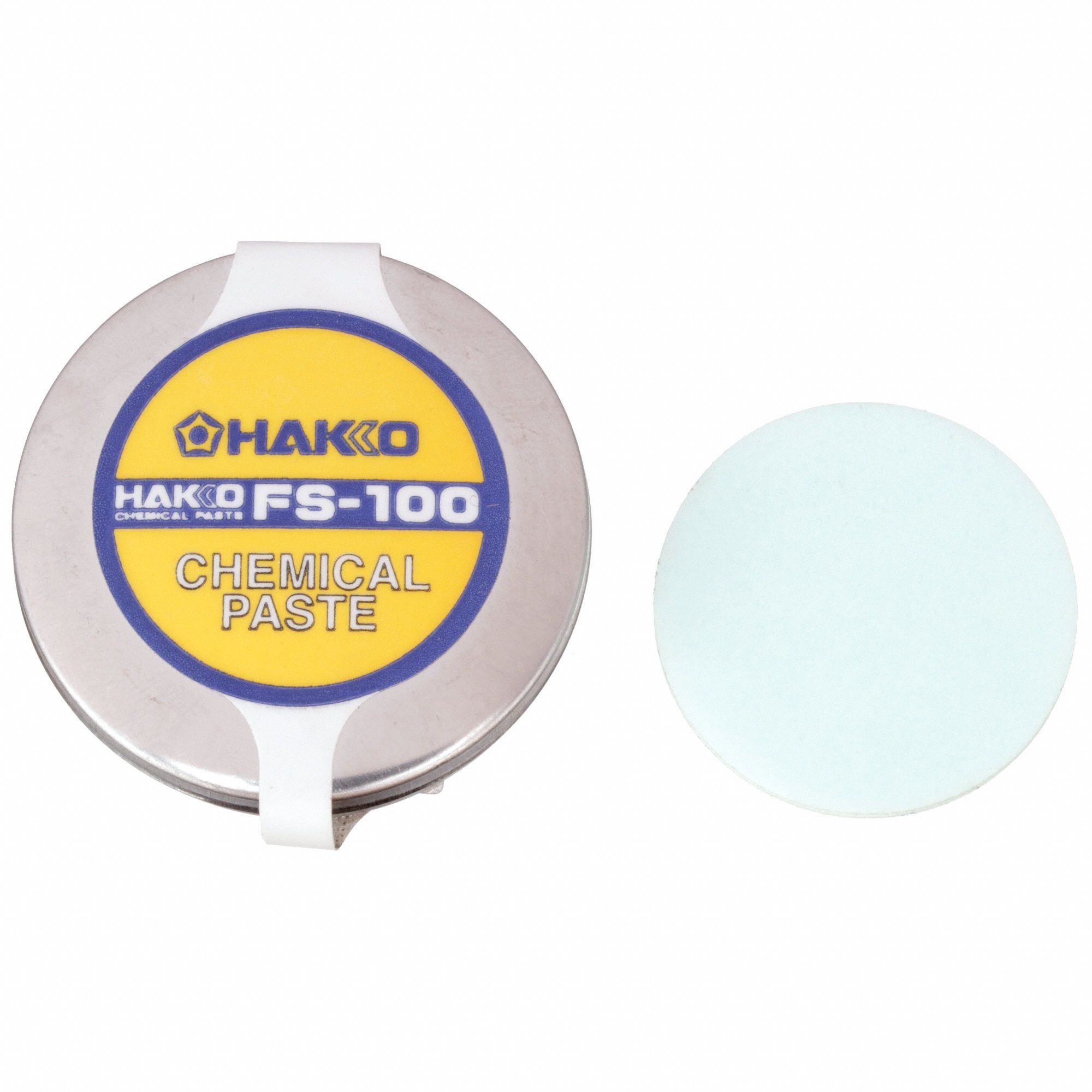 HAKKO Tip Cleaning Paste: 6 1/2 in W x 2 1/2 in D x 2/5 in H, 10 g, Tip ...