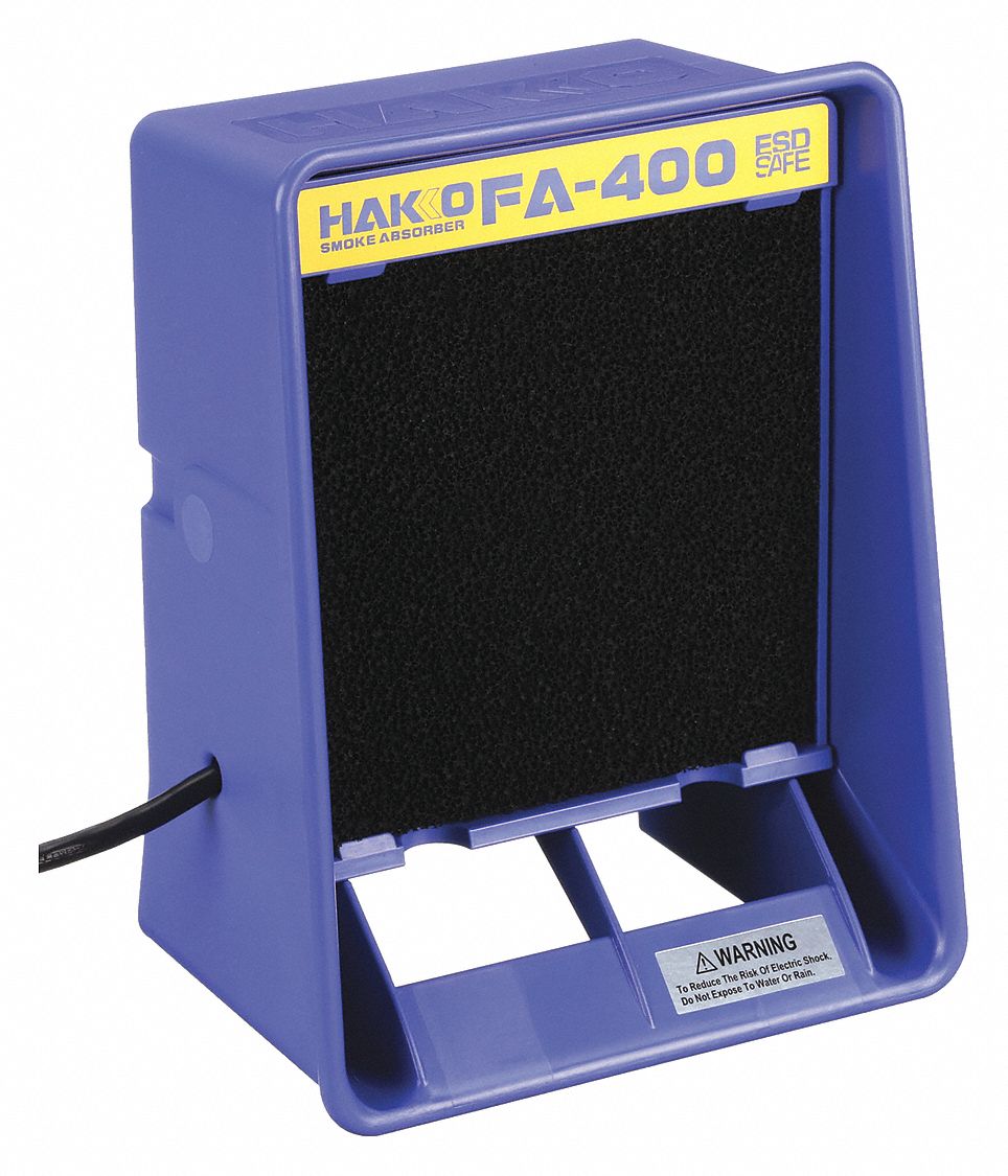 HAKKO Extractor de Humos de Soldadura para Banco de Trabajo, 39 PCM, 18 ...