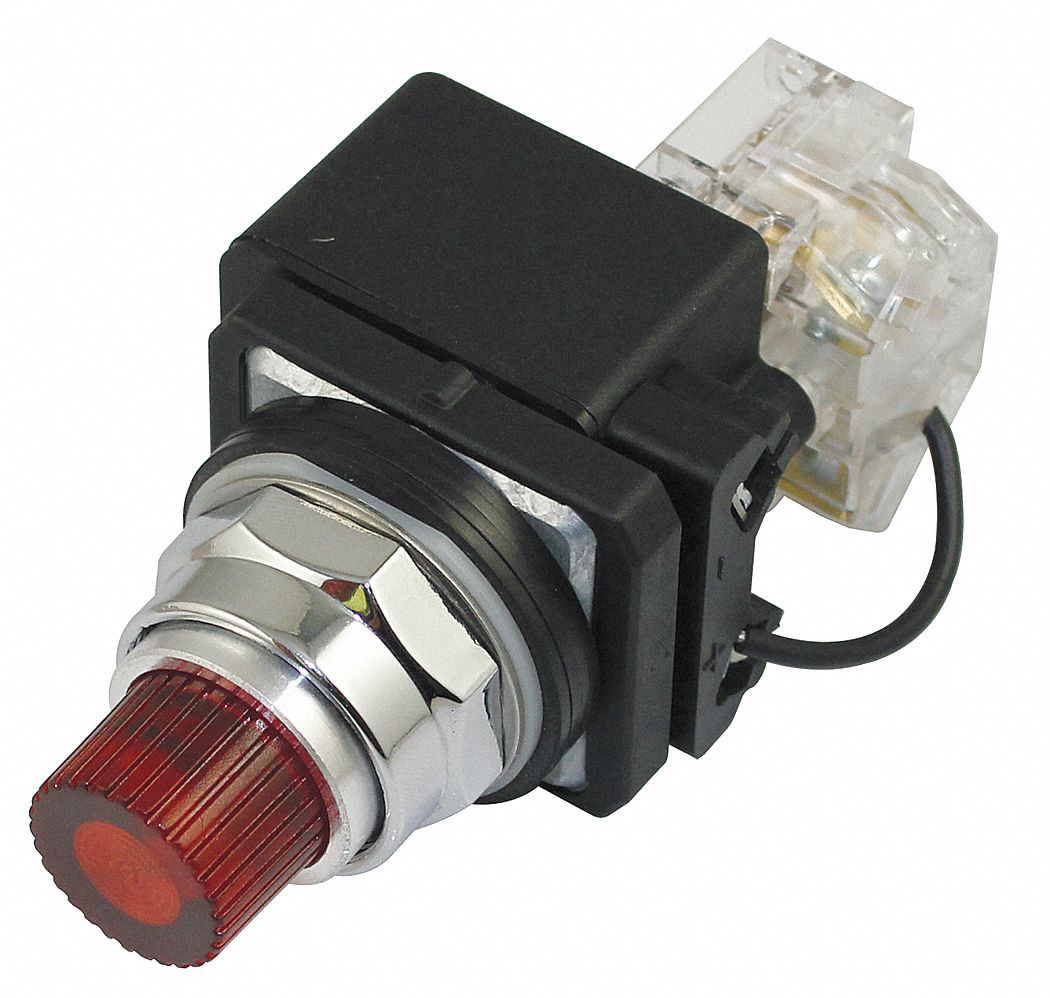 DAYTON, Amber, LED, Pilot Light - 32UK18|32UK18 - Grainger