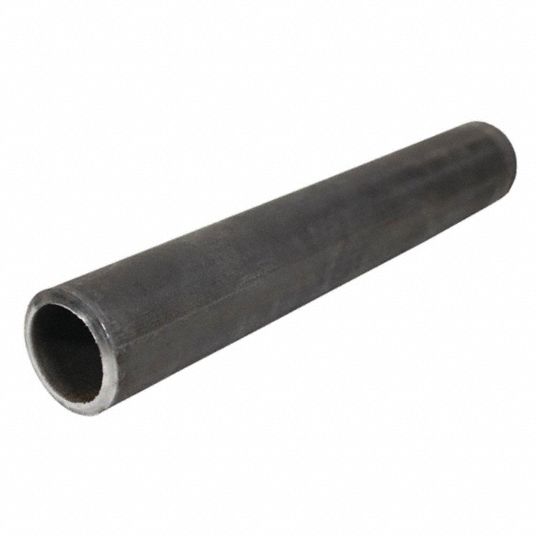 BECK Pipe: Black Anodized Steel, 1 in Nominal Pipe Size, 3 ft Overall ...