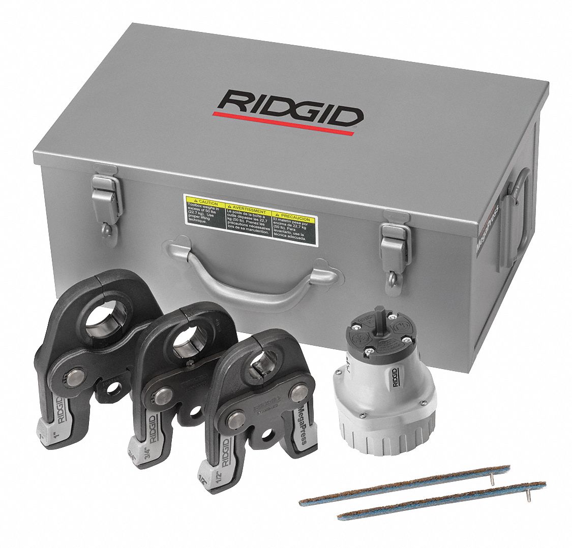 Pressing Jaws Kit,1/2 to 1 in. Pipes - Grainger