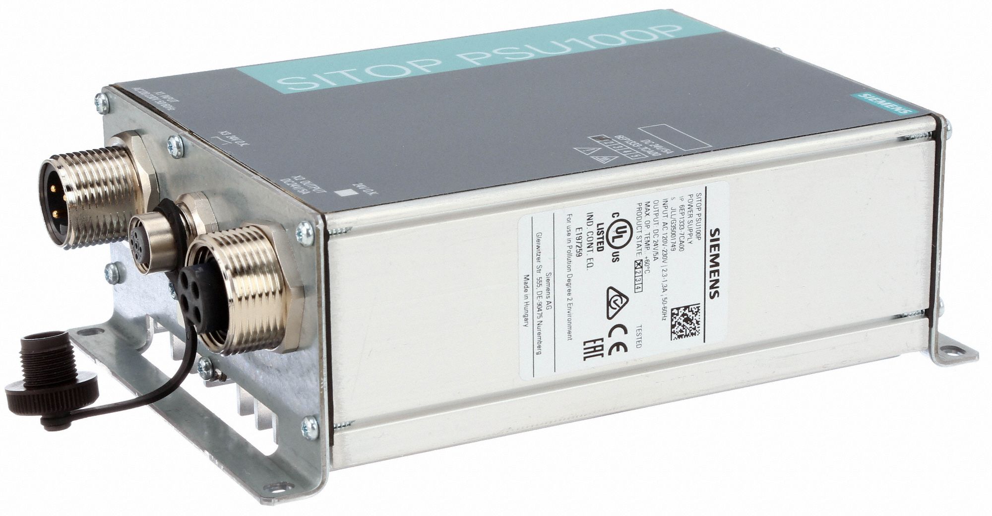 SIEMENS DC Power Supply, Style: Switching, Mounting: Wall - 32UL18 ...