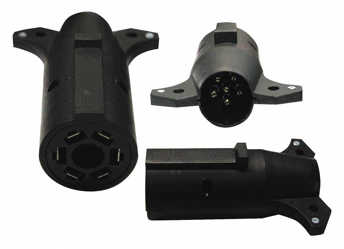 Wiring Adapter with 7-Way Blade Vehicle Connection - Grainger