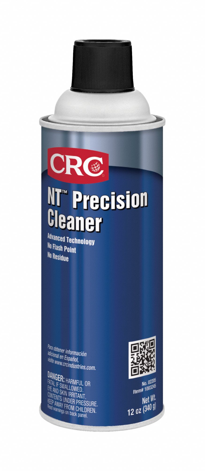 CRC Precision Cleaner, 12 oz Aerosol Can, Unscented Liquid, 1 EA ...