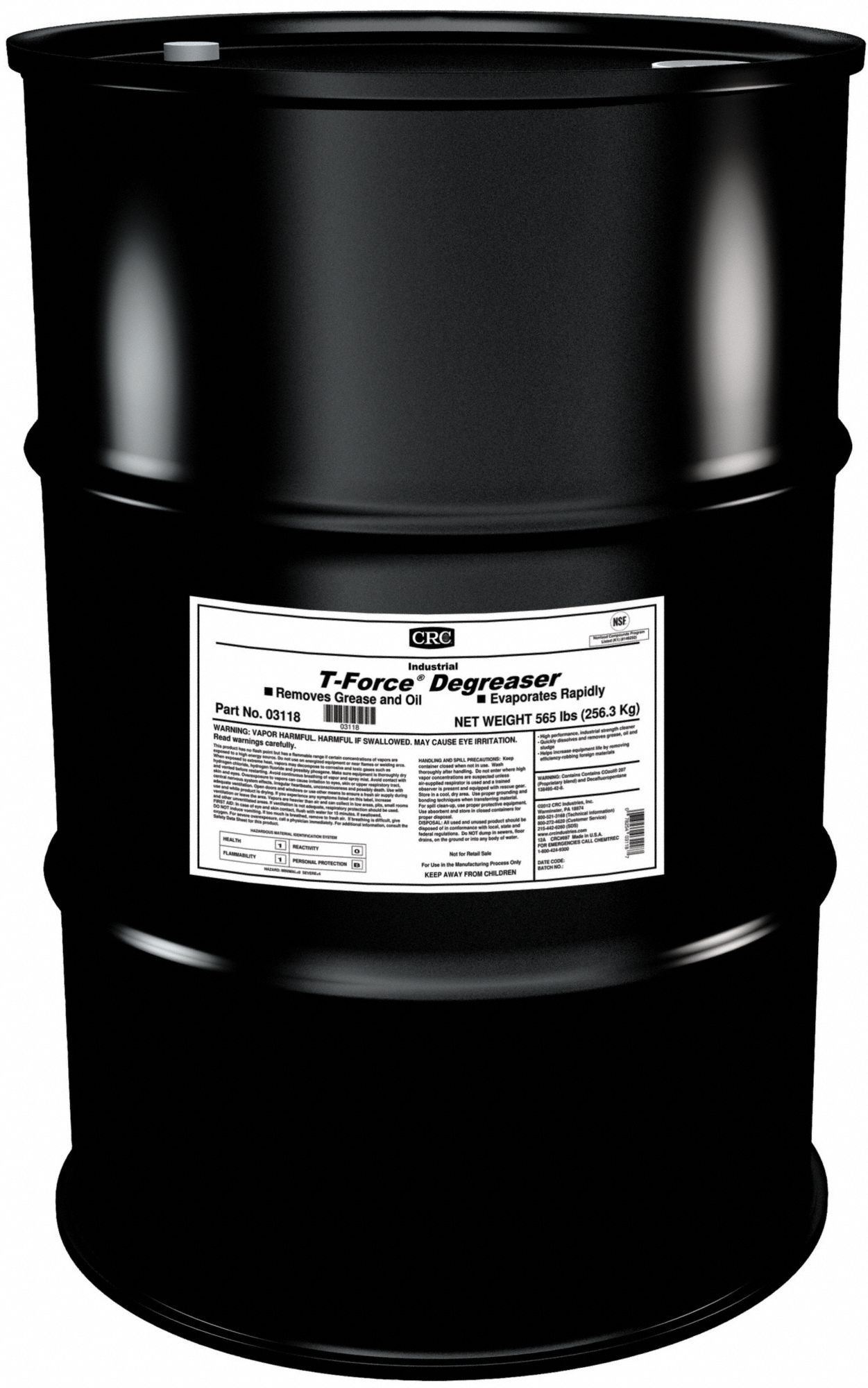 CRC, Solvent-Based, Drum, Cleaner/Degreaser - 32UN74|03118 - Grainger