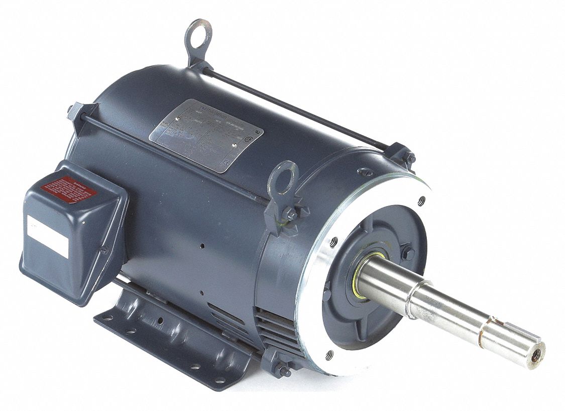 Close-Coupled Pump Motor, 15, Nameplate RPM 3450, 575, 215JP - Grainger