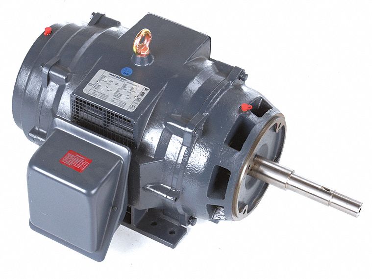 MARATHON MOTORS, Open Dripproof, Face/Base Mounting, Close-Coupled Pump ...