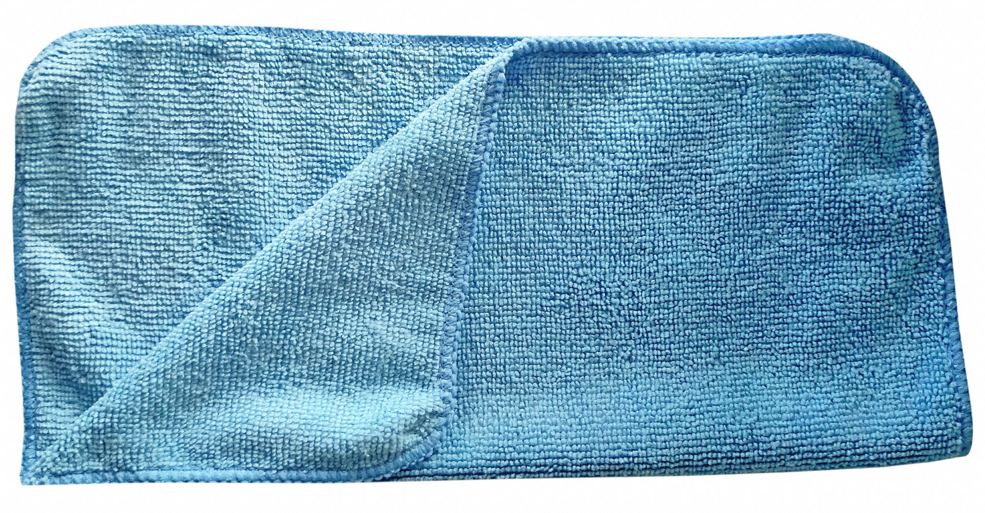 TOUGH GUY Microfiber Cloth: Microfiber, New, Blue, 12 in x 12 in, 200 g ...
