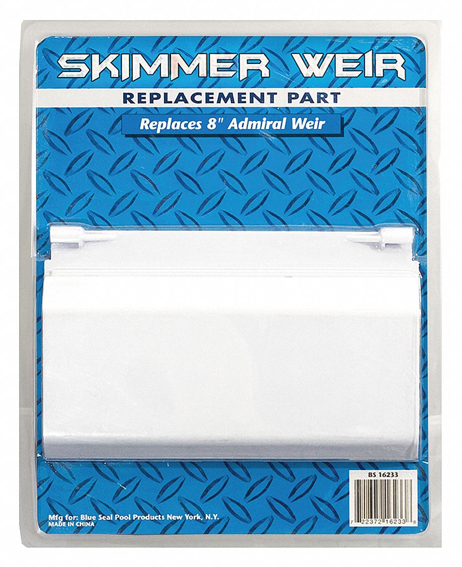 BLUE WAVE PRODUCTS, White, Plastic, Skimmer Weir - 32UW74|NEP4019 ...