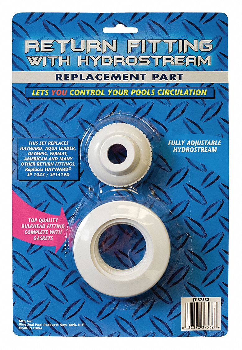 BLUE WAVE PRODUCTS, White, Plastic, Fitting - 32UW78|NEP4023 - Grainger