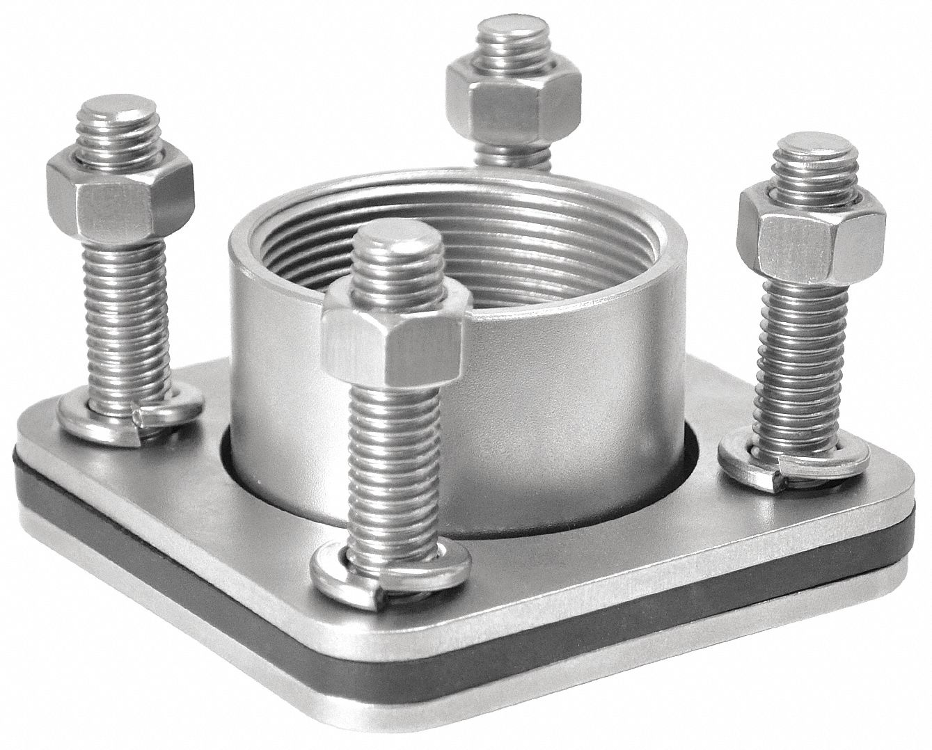 4 in Overall Lg, 316 Stainless Steel, Bulkhead Fitting - 32V148|32V148 ...