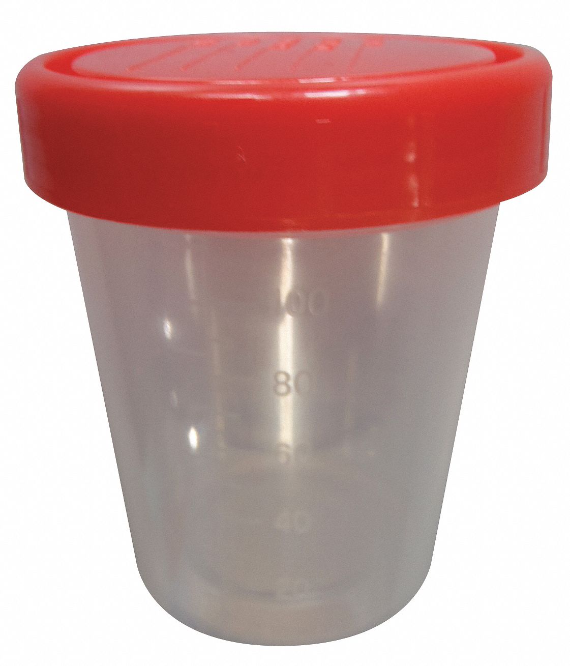 Wide Mouth Cylindrical Sample Container, Plastic, Clear, 1000 PK - Grainger