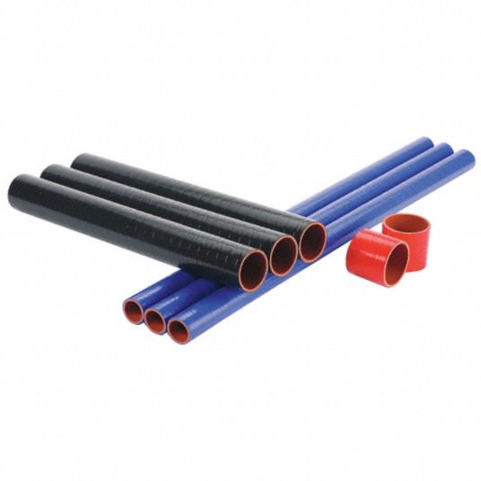 FLEXTECH Heavy Duty Radiator Hose: 2 1/2 in Hose Inside Dia., Blue, 36 ...