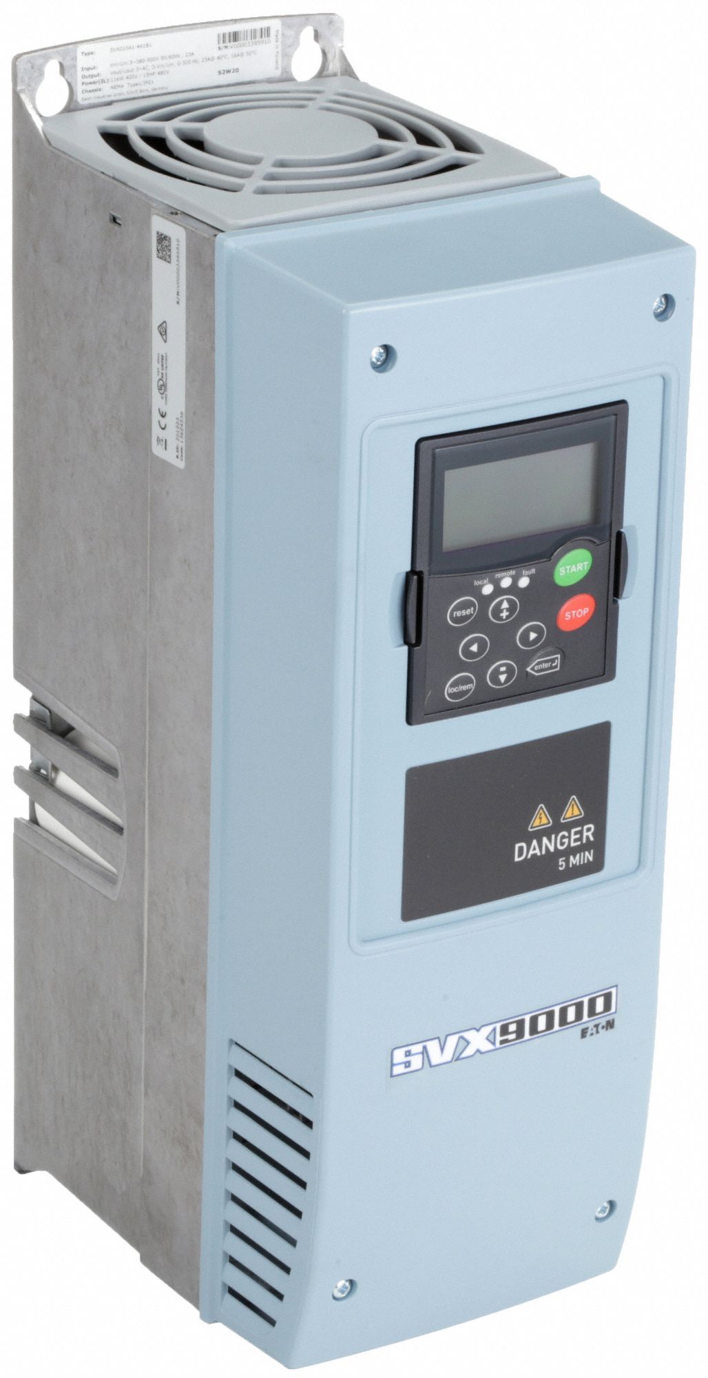 EATON, 240V AC, 5 hp Max Output Power, Variable Frequency Drive ...