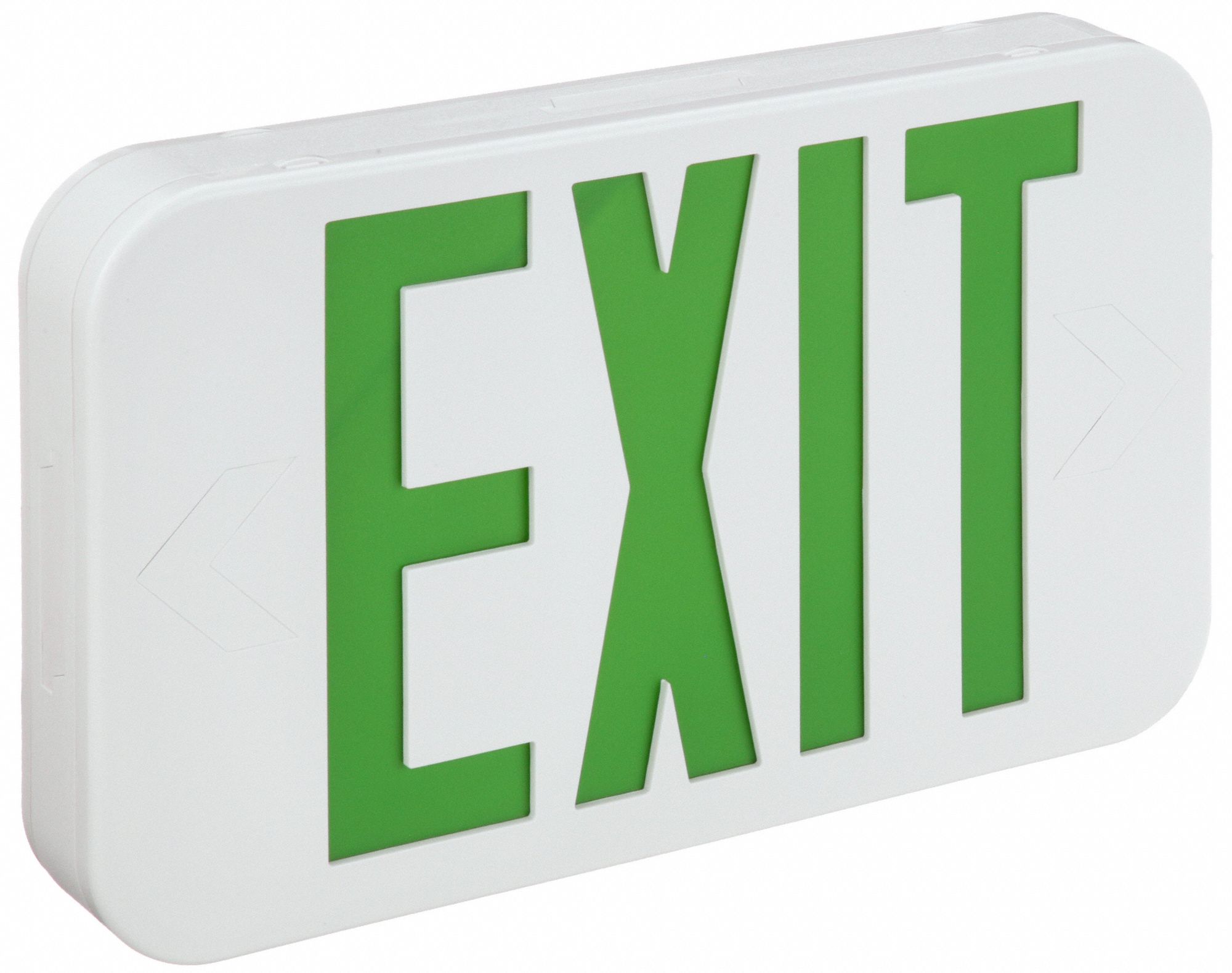 Emergency Battery Backup Led Exit Sign 32wu25 Ceg Grainger
