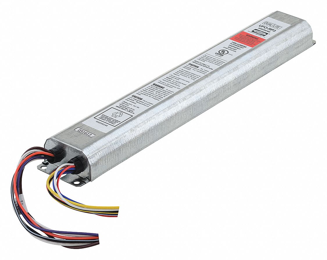DUAL-LITE, 120/277, 1400 lm, Linear Fluorescent Emergency Ballast ...