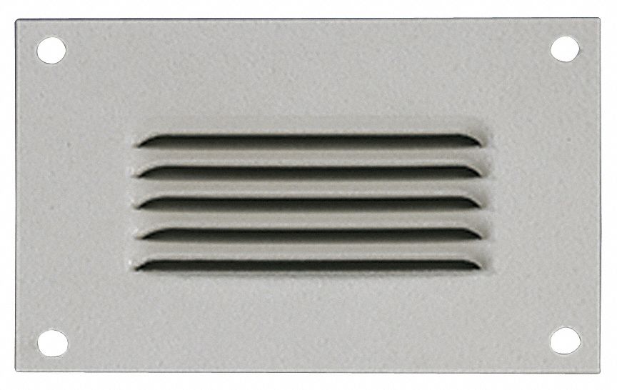 RITTAL, Louver Plate Kit, Carbon Steel, Louvered Vent Kit - 32WZ15 ...