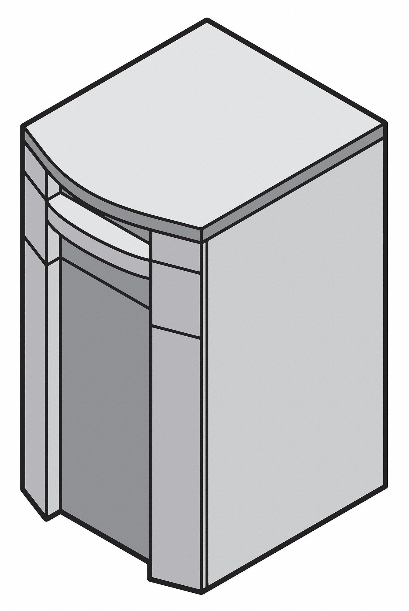 RITTAL, Painted Carbon Steel, 39 in Ht, Industrial Workstation - 32WZ65 ...