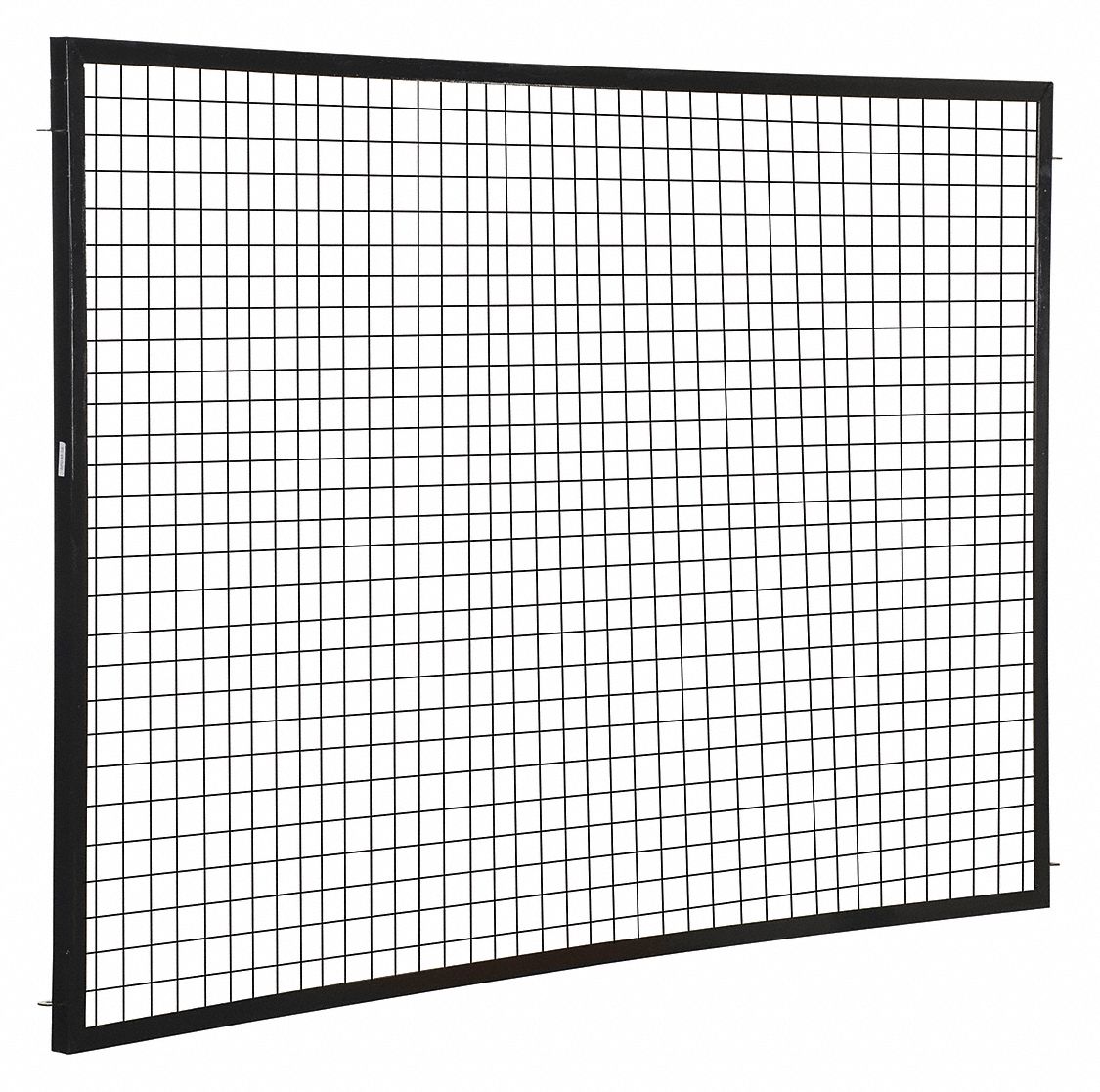 VESTIL ADJUSTABLE PERIMETER GUARD SYSTEM, BLACK, 60 IN H X 96 IN L ...