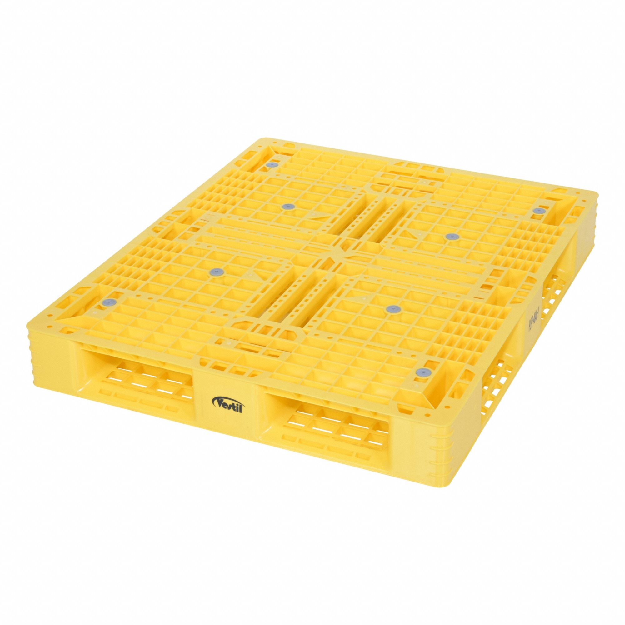 Yellow Plastic Pallet - 32X620|PLP2-4840-YELLOW - Grainger