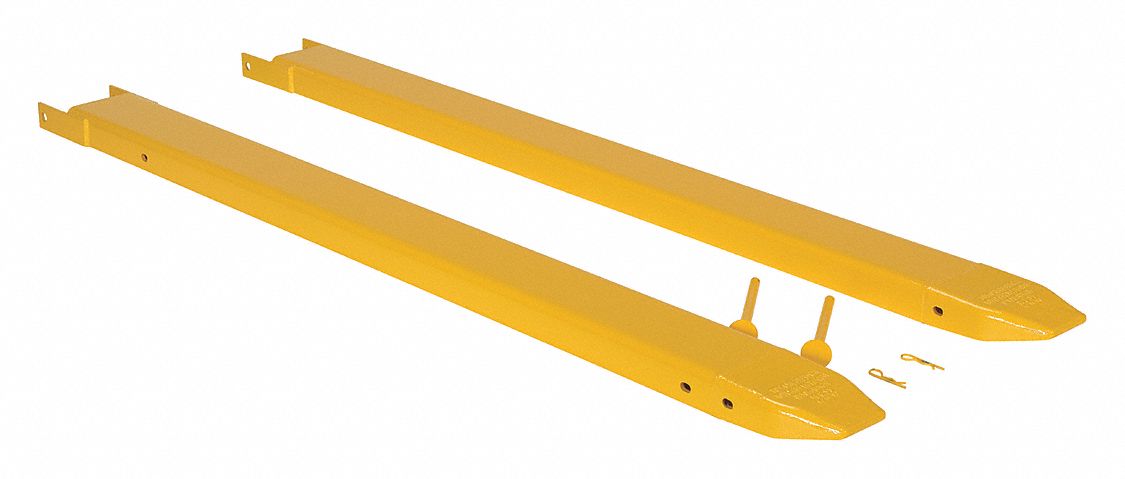 VESTIL, Fork Extension, 4,000 lb Max Load Capacity, Fork Extension ...