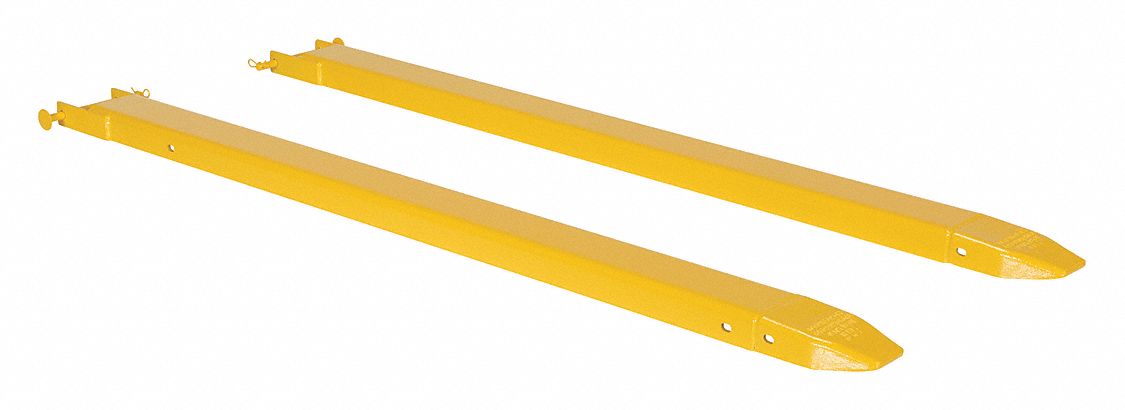 VESTIL, Fork Extension, 4,000 lb Max Load Capacity, Fork Extension ...