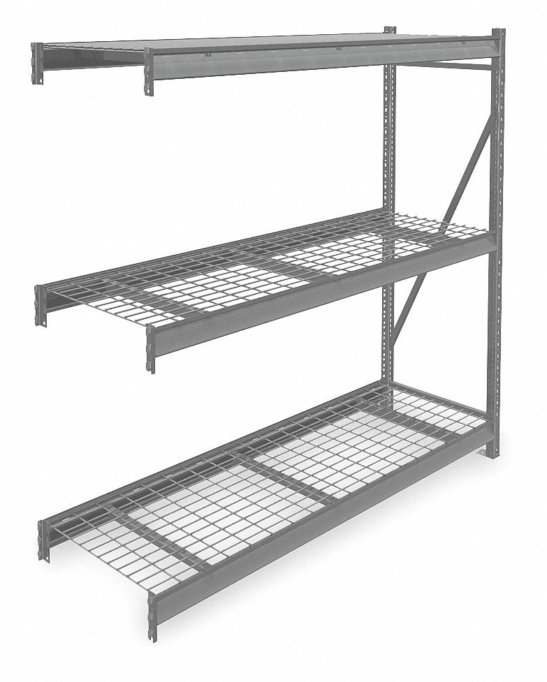 TENNSCO ADR BLK STRG RCK 72WX24DX72H - Bulk Rack Shelving ...