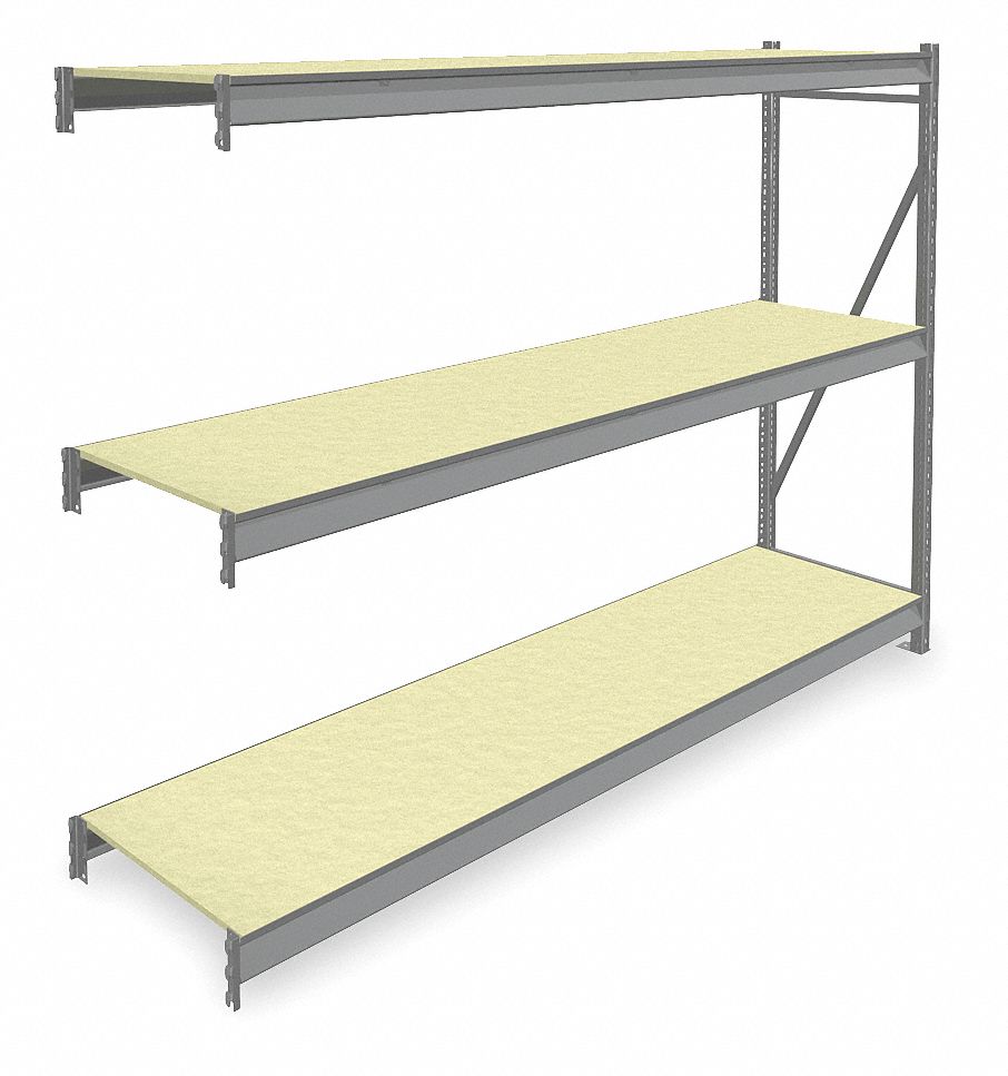 TENNSCO ADR BLK STRG RCK 96WX24DX72H - Bulk Rack Shelving ...