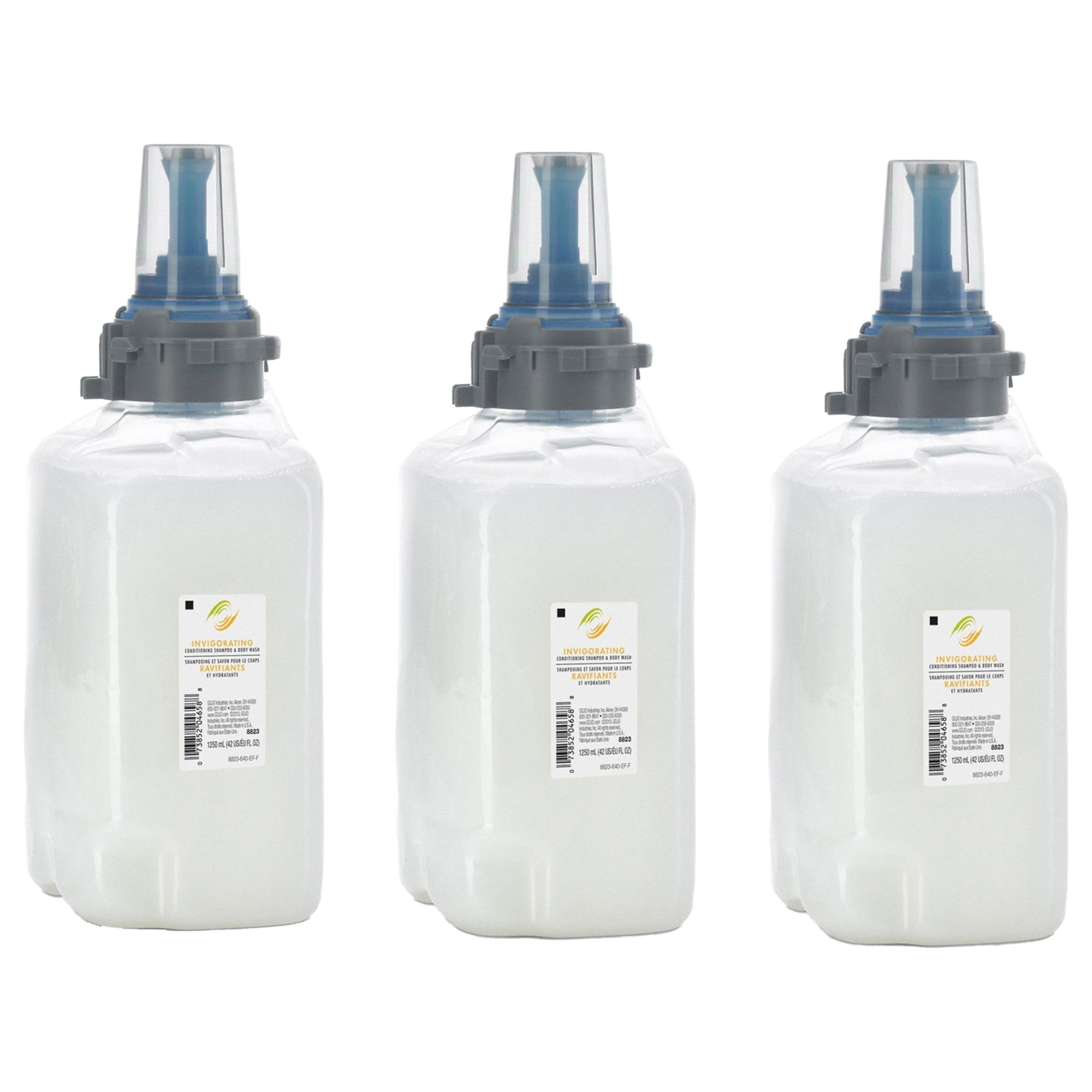 GOJO, 1,250 mL, Cartridge, Body Wash/Shampoo/Conditioner Combo - 32ZC91 ...