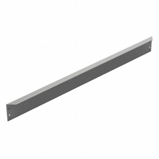 TENNSCO, 1 in x 1 in, Medium Gray, Shelf Support - 32ZT97|LRA-30 - Grainger