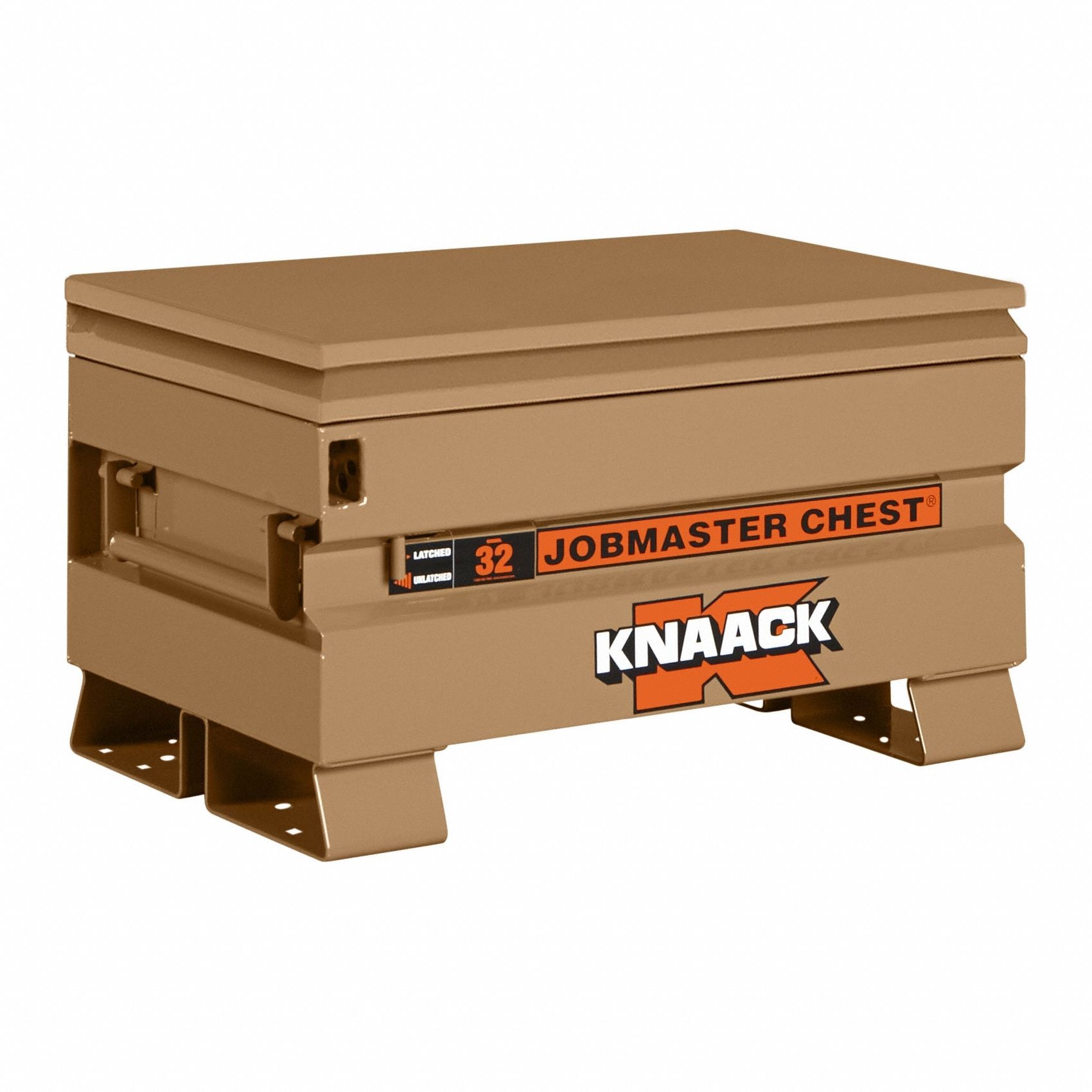 KNAACK, 32 in W x 19 in D x 19 in H, 5 cu ft, Chest-Style Jobsite Box ...