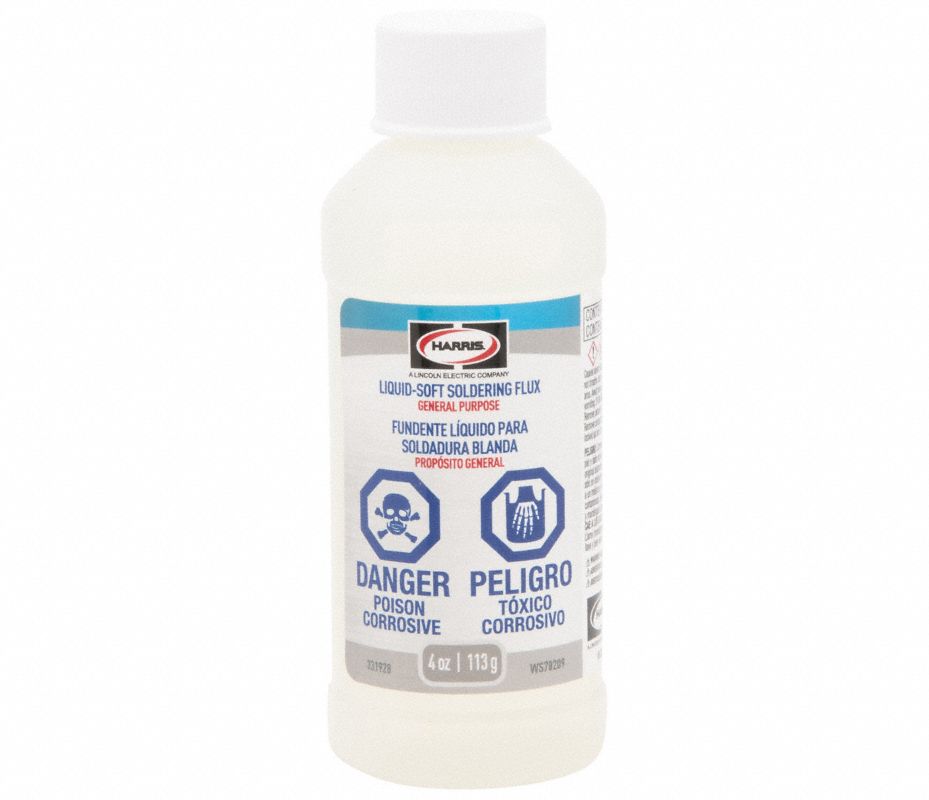 HARRIS Fundente para Soldadura,4 oz.,Acido - 1UYK3 | 331928 - Grainger ...
