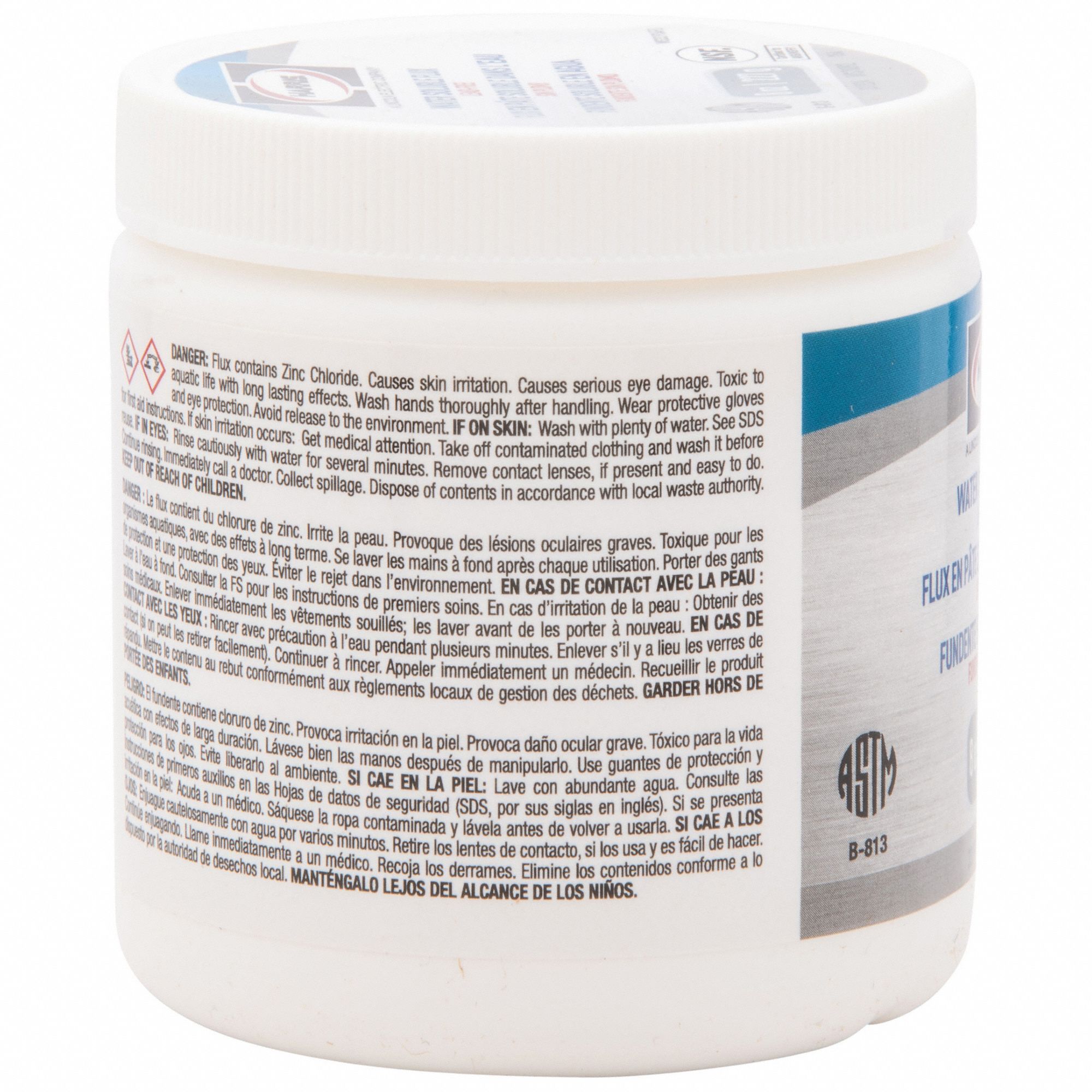 HARRIS Water Soluble Lead Free Flux: 8 oz, Jar - 1UYJ8|331934 - Grainger