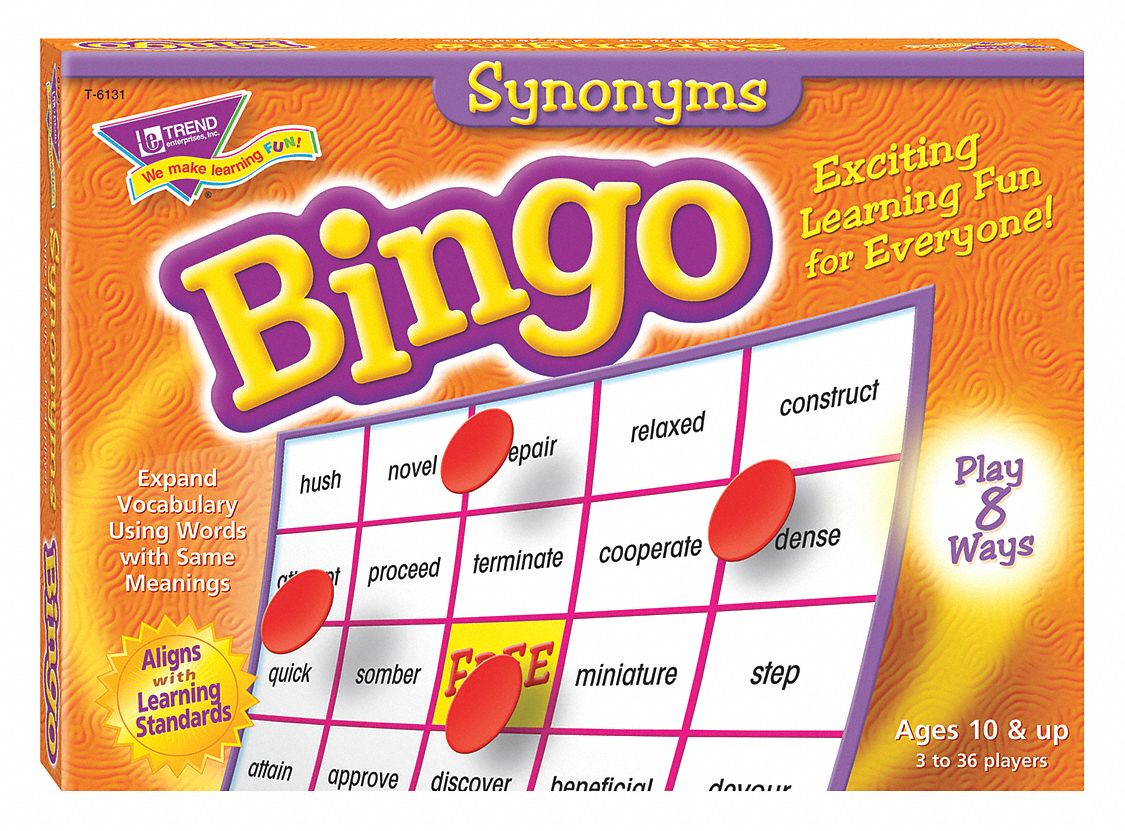 TREND Bingo de Sinónimos - 332C52 | 6131 - Grainger México