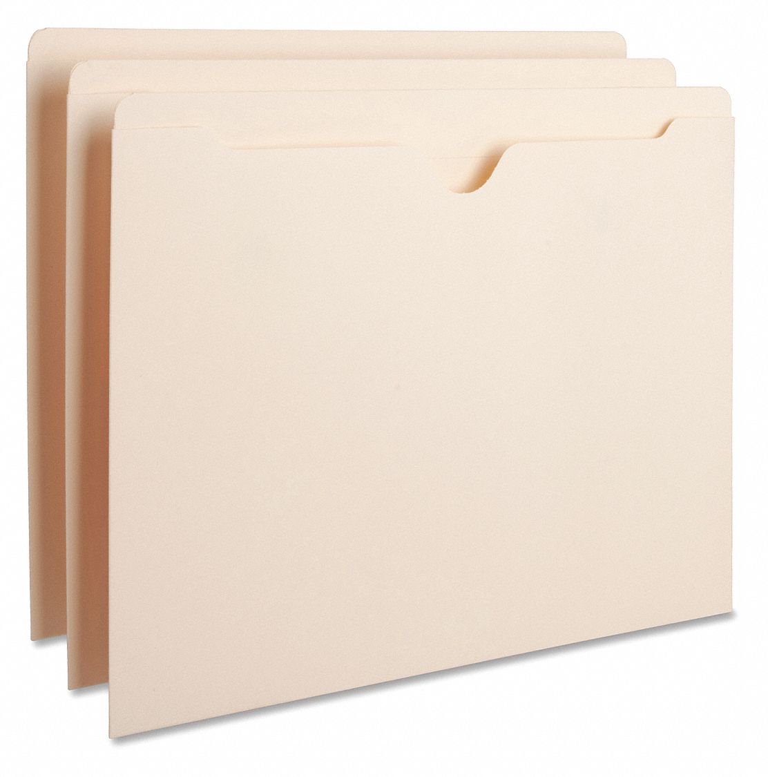 Manila Flat File Pocket,PK100 - Grainger