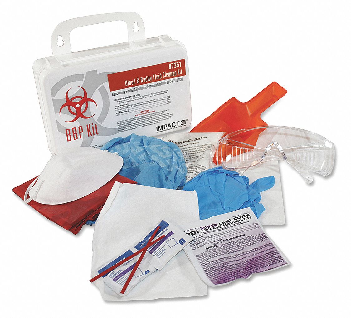 Kit,Bloodborne/Pathogen - Grainger