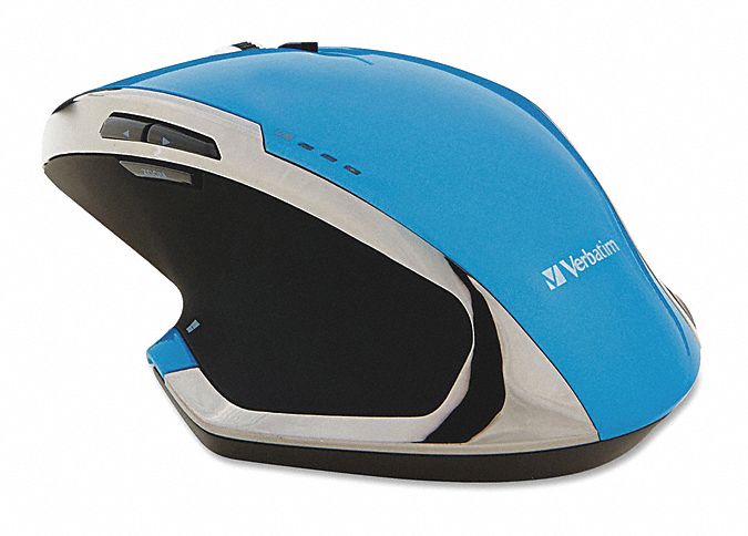 Mouse,Wireless,8Button,Delux,Be - Grainger