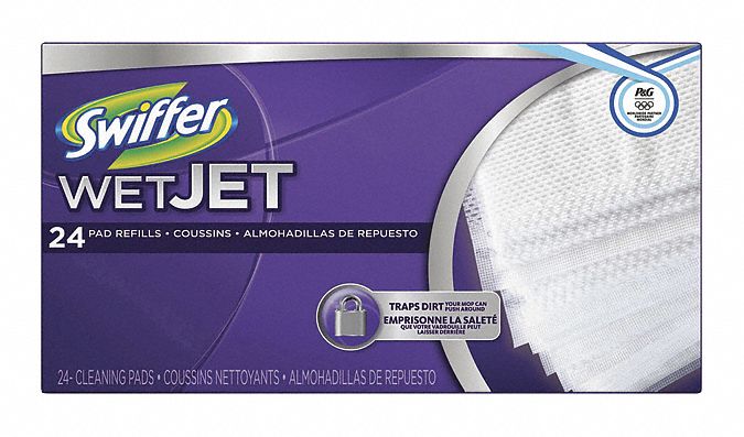 Pad,Refill,Wetjet,Swiffer,PK96 - Grainger
