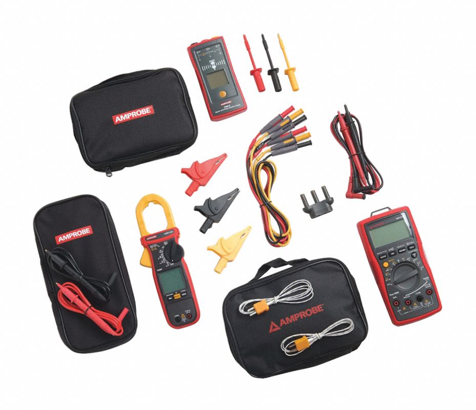AMPROBE Kit de Mantenimiento de Motores con Multímetro Digital - 335AC0 ...